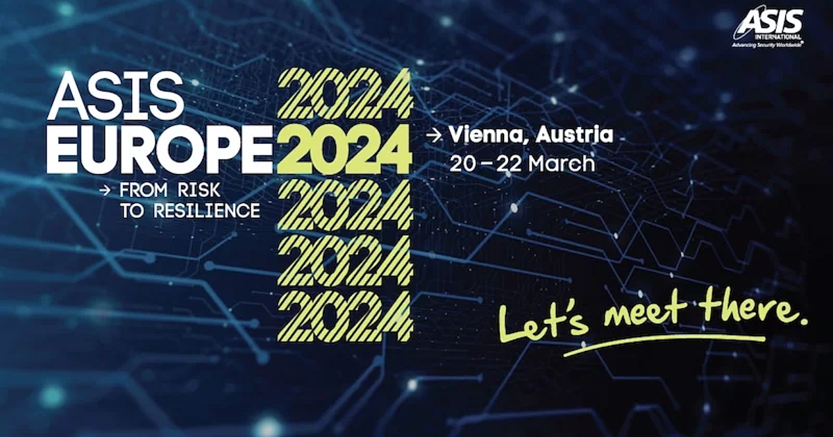 ASIS Europe 2024 x safeREACH: Meet us there!